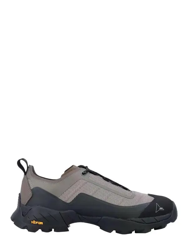 ROA Katharina Light Ribbed Sneakers - Brown