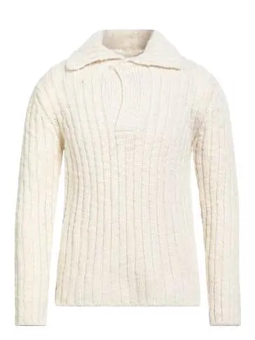 Sandro Wool Knit Sweater - White