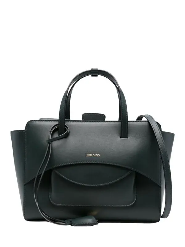 HIDESINS Flap Leather Tote - Green
