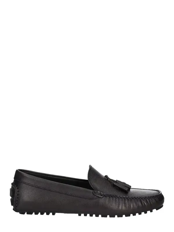 Hugo Boss Tassel-detail Loafers - Brown