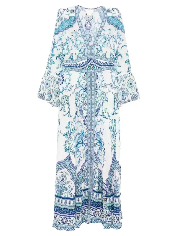 Camilla Isnik Lullaby Embellished Dress - White