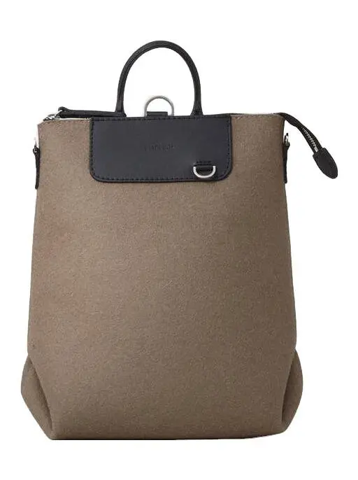 GRAF LANTZ Bedford Merino Wool Midi Backpack - Cumin