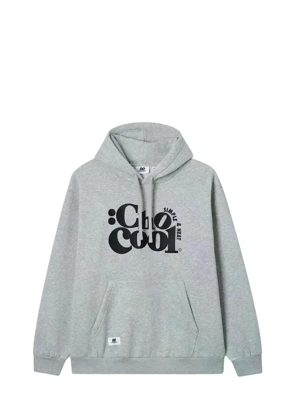 CHOCOOLATE Logo-print Hoodie - Grey