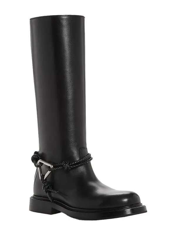 Bottega Veneta James Leather Boots - Nero