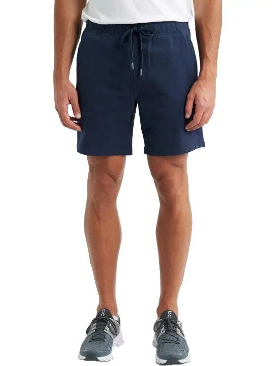 Mack Weldon Ace 7-inch Sweat Shorts - Total Eclipse