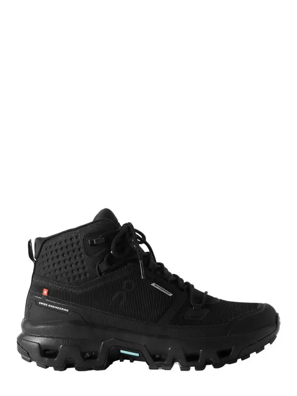 On Cloudrock Hiking Boots - Black