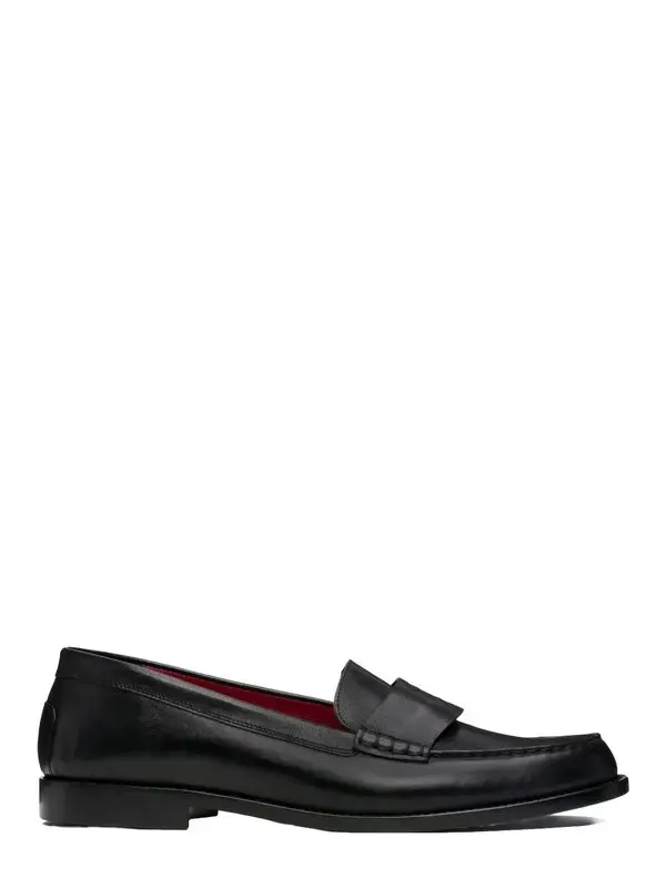 Enfants Riches Déprimés Leather Penny Loafers - Black
