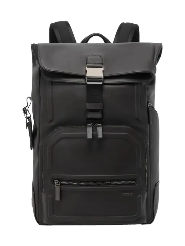 Tumi Leather Osborn Roll-top Backpack - Brown