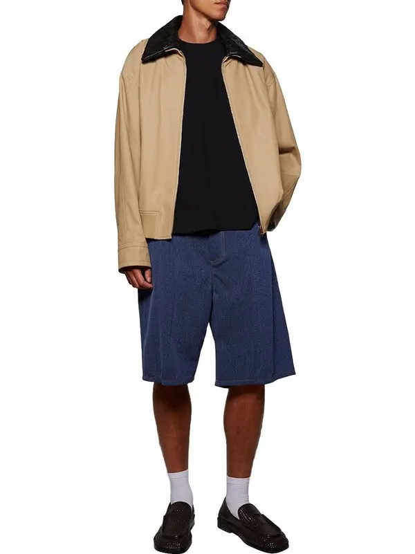 Bottega Veneta Relaxed Fit Shorts - Blue