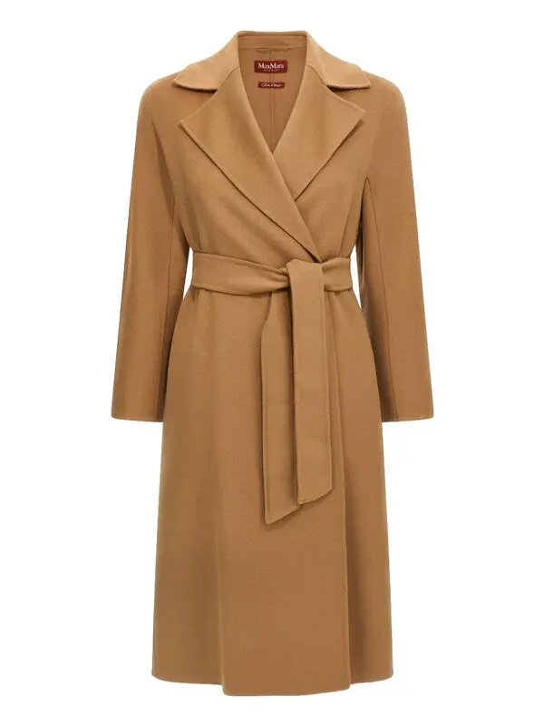 MAX MARA STUDIO Cles' Flared Coat - Brown