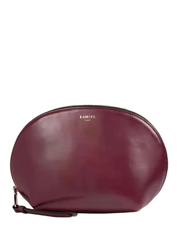 LANCEL Leather Pouch - Red