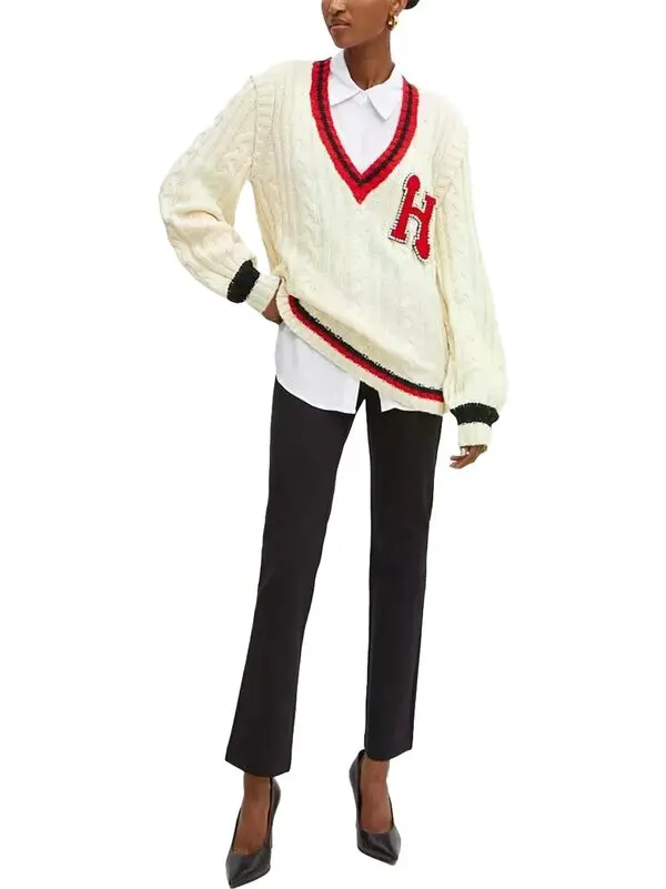 SILVIAN HEACH Cable-knit Sweater - Neutrals