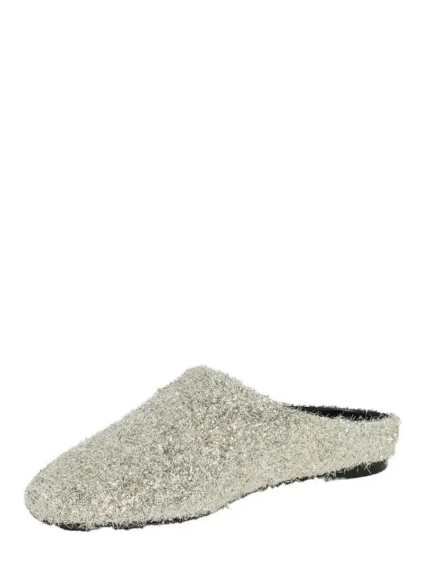 SIMONMILLER Tinsel Riad Slippers - Silver
