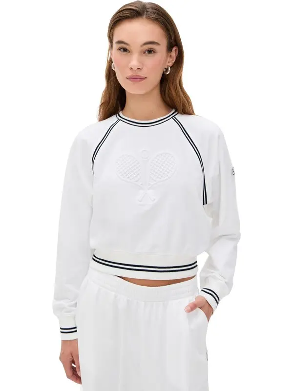 FRAME The Tennis Sweatshirt - White