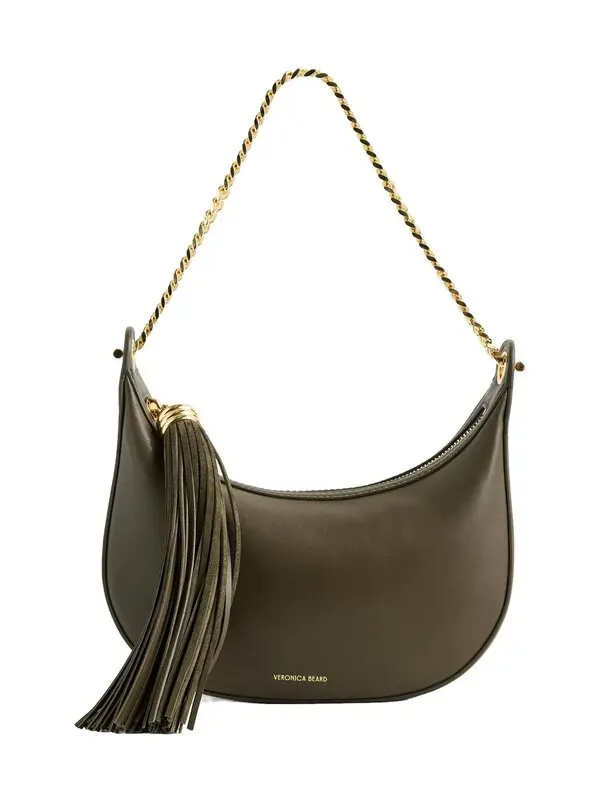 Veronica Beard Small Fortune Hobo Bag - Cypress