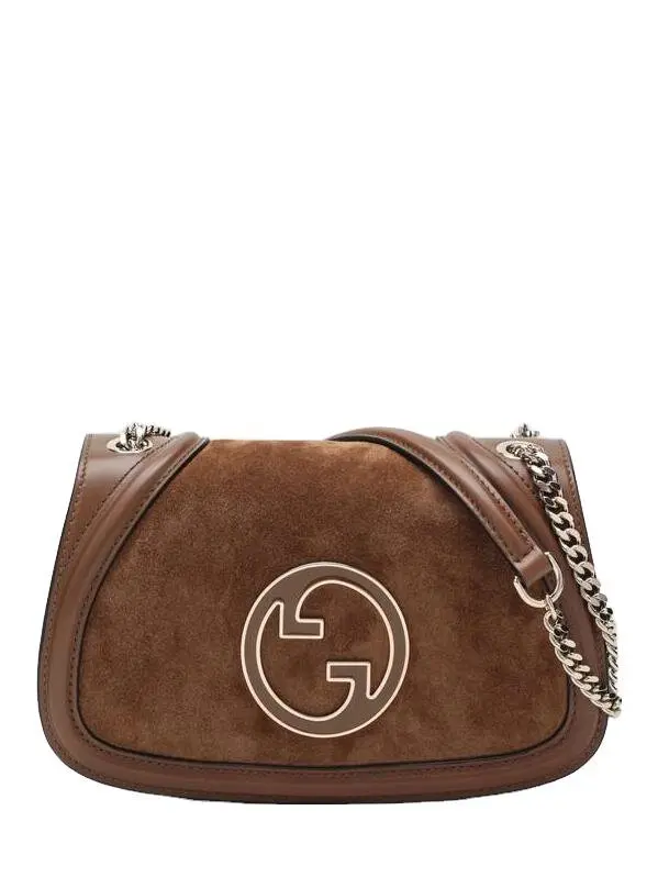 Gucci Medium Blondie Shoulder Bag - Brown