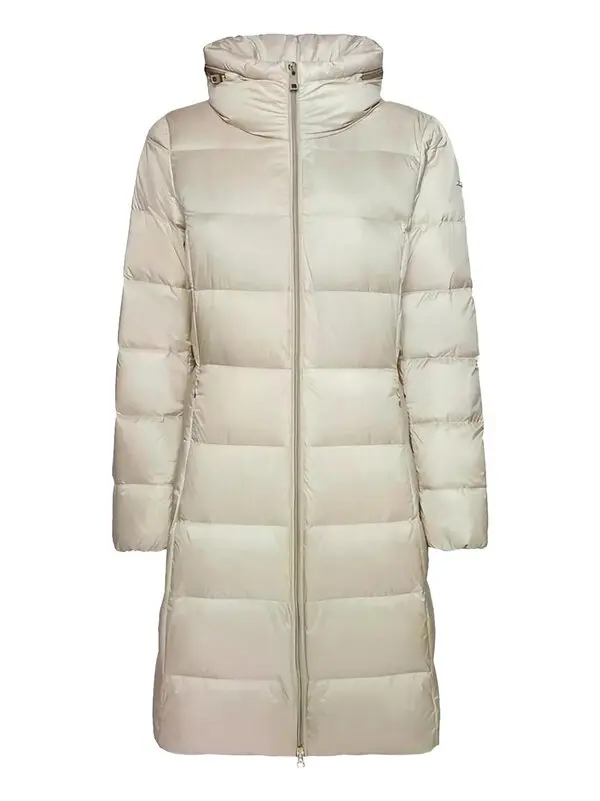 Geox Charlene Long Sleeve Coat - Neutrals
