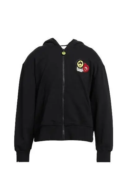 BARROW Cotton French Terry Sweatshirt - Black