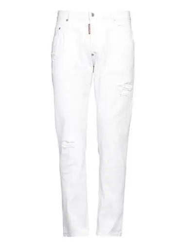 Dsquared2 Tapered Denim Jeans - White