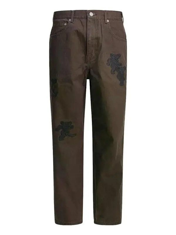 THISISNEVERTHAT Cotton Trousers - Brown