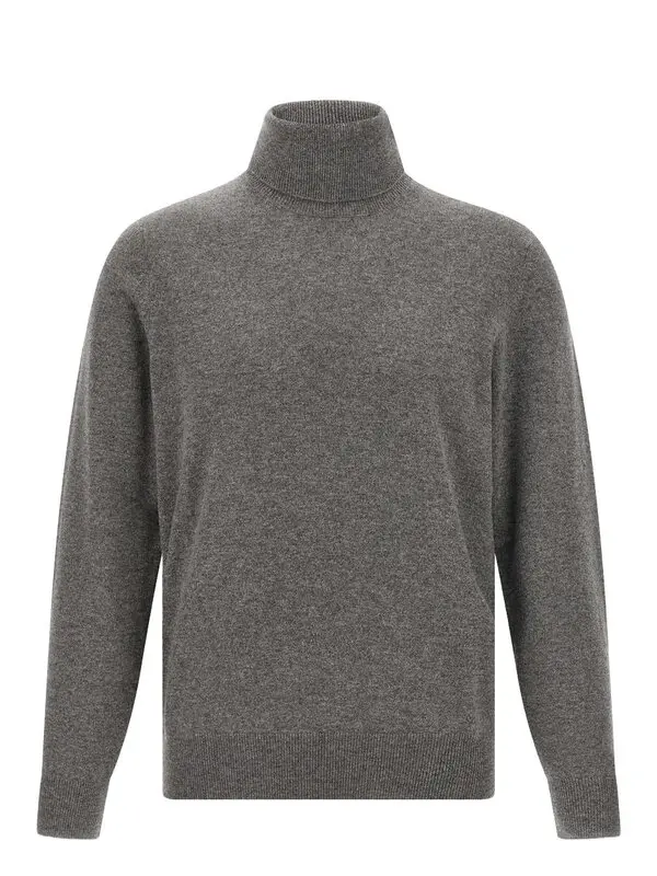 Brunello Cucinelli Turtleneck Cashmere Sweater - Multicolor