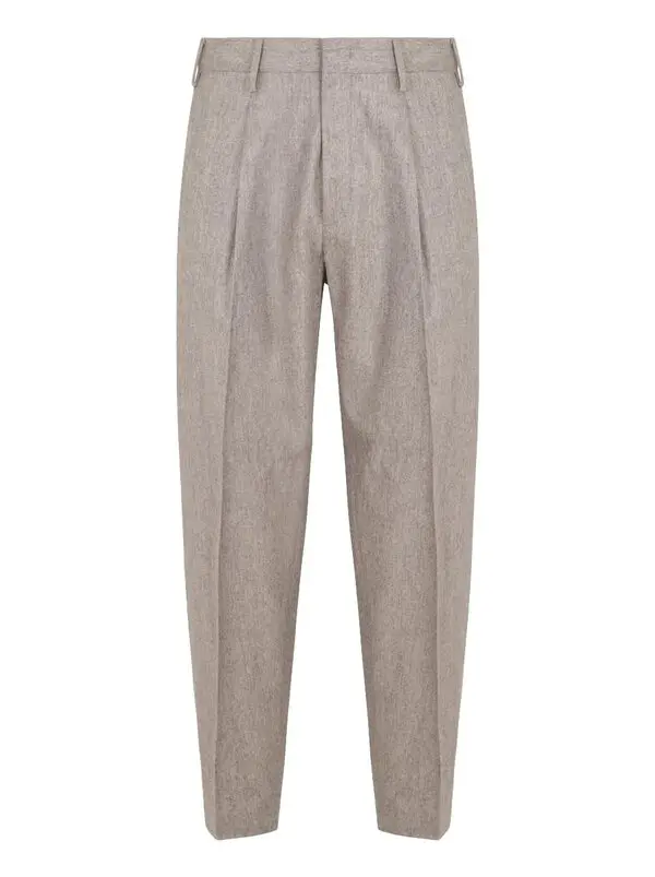 SLOWEAR Cotton Trousers - Grey