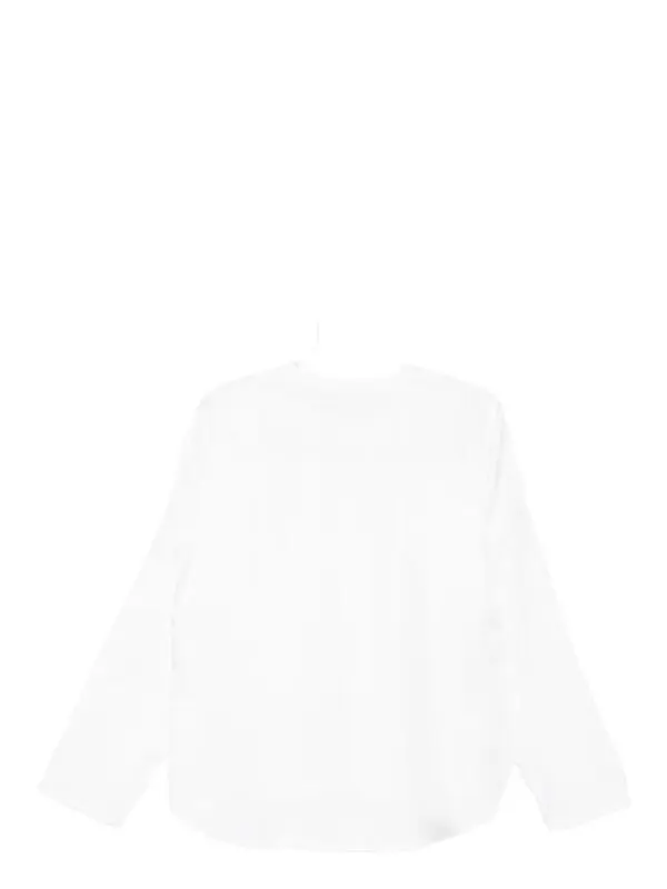 Sofie D'hoore Long Sleeve Silky T-shirt - White