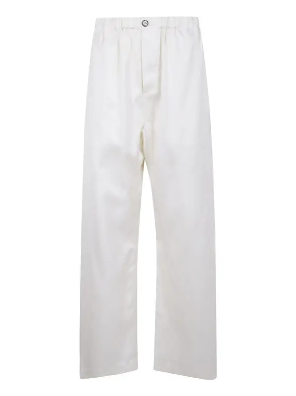 Sofie D'hoore Silk Pijamas Trousers - White