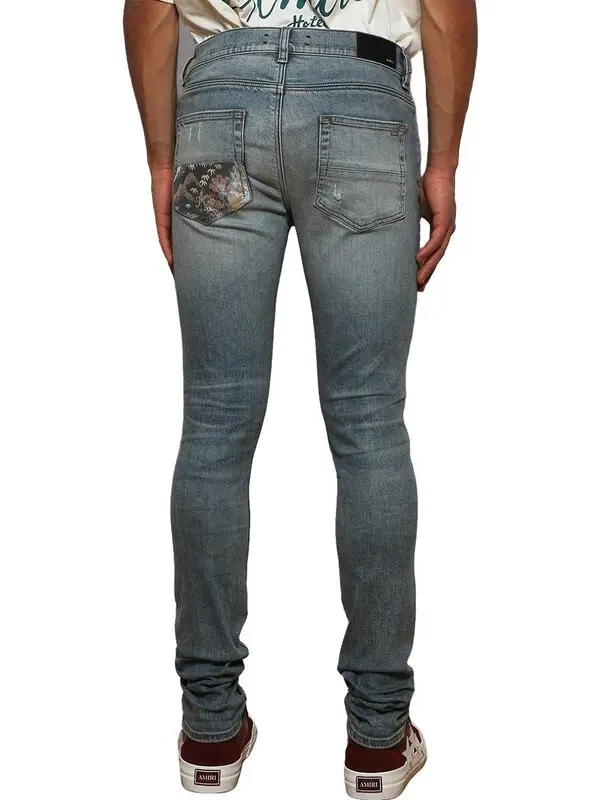 Amiri Crane Mx1 Jean - Blue