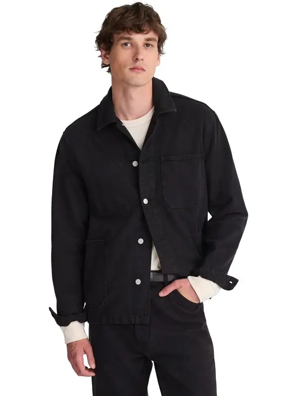 Madewell Denim Chore Coat - Obsidian Blue