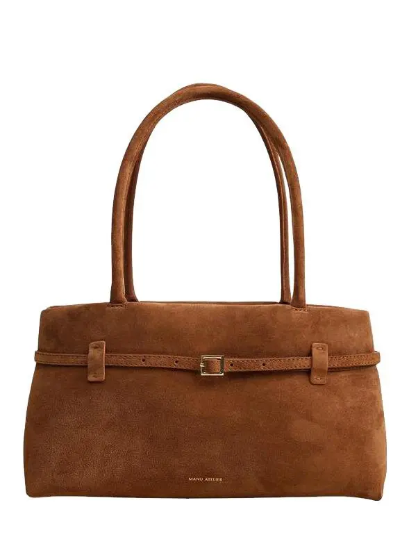 Manu Atelier East West Tote - Brown