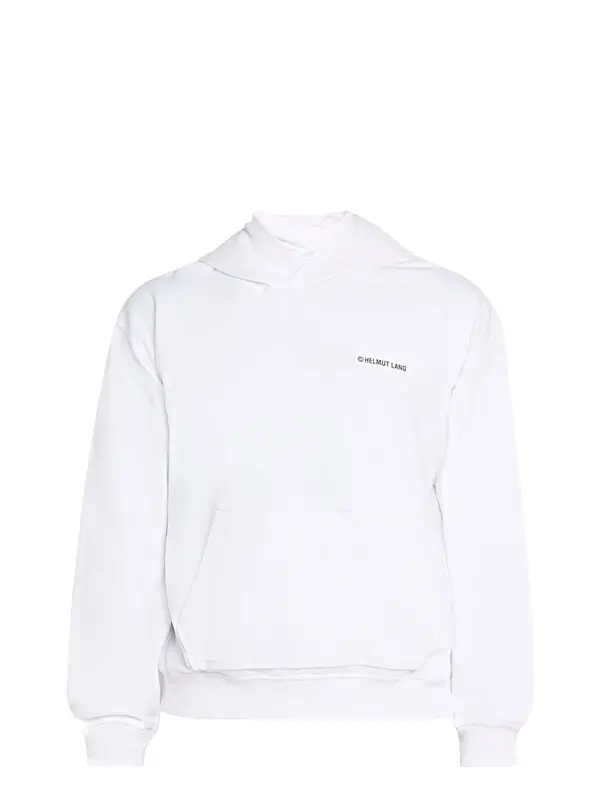 Helmut Lang Compact French Terry Hoodie - Wht