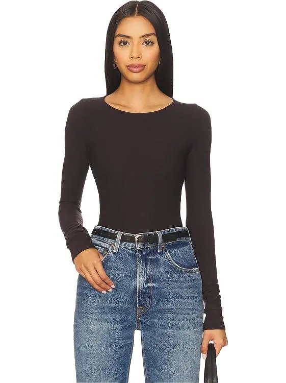 GEEL Amina Top - Charcoal