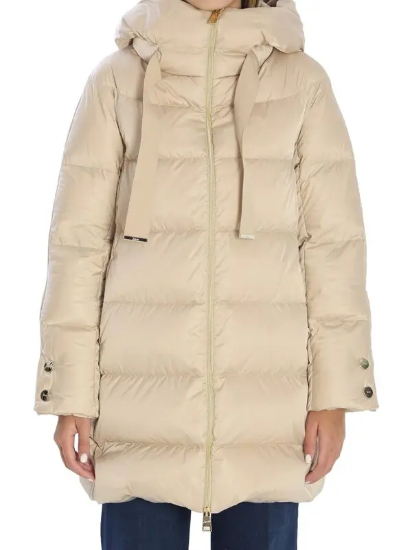 Herno A-shape Puffer Jacket - Beige