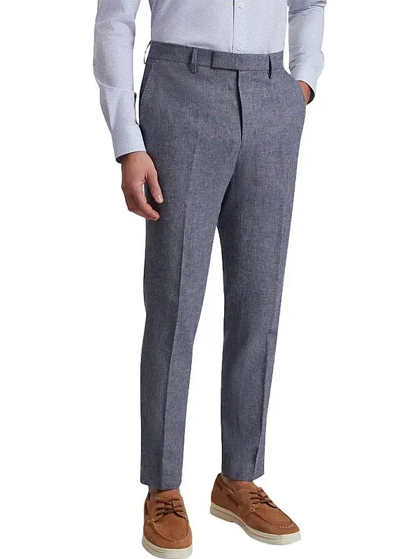 Ted Baker London Stretch Regular Fit Trousers - Navy