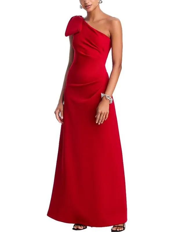 Black Halo Zyra Gown - Crimson