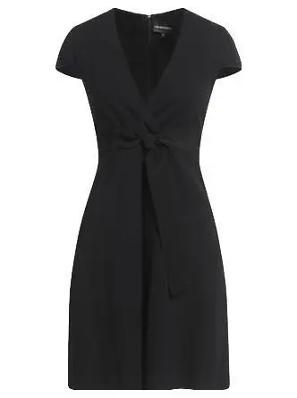 Emporio Armani Mini Flared Dress - Black