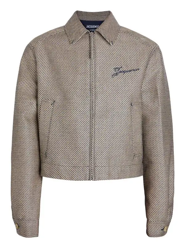 Jacquemus La Veste De-nîmes Canevas Denim Jacket - Navy