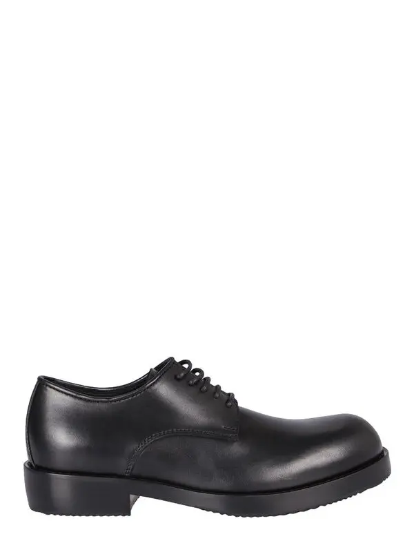 Dries Van Noten Leather Lace-up Shoes - Black