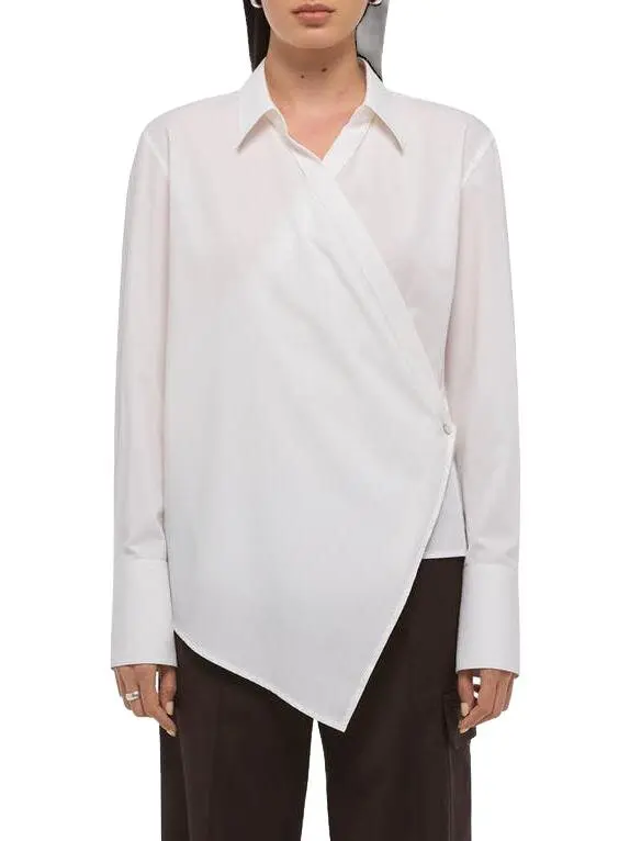 Helmut Lang Wrap Shirt - White
