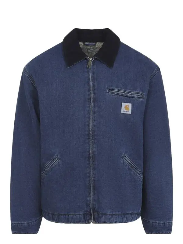 Carhartt Work In Progress Og Detroit Coat - Blue