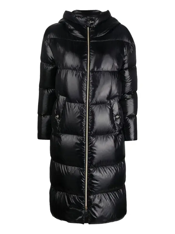 Herno Ultralight Nylon Parka - Black