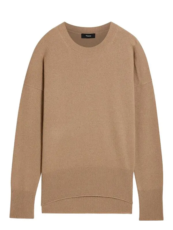 Theory Cashmere Sweater - Light Brown