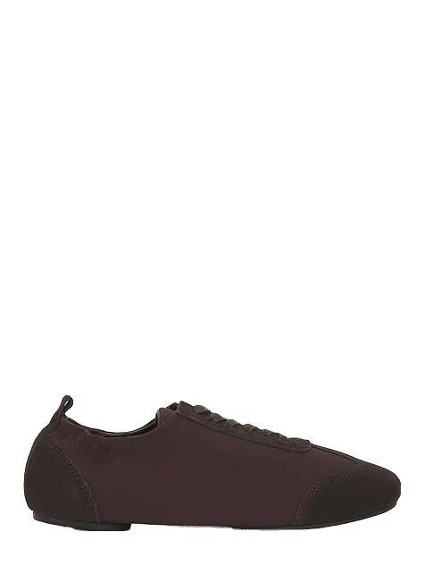 ST. AGNI Ballet Sneaker - Coffee