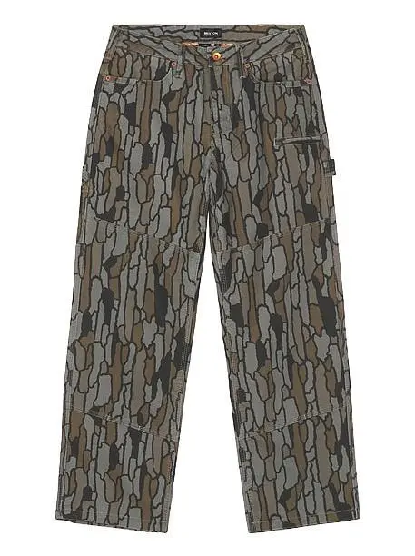 Brixton Builders Carpenter Stretch Pant - Bark Camo