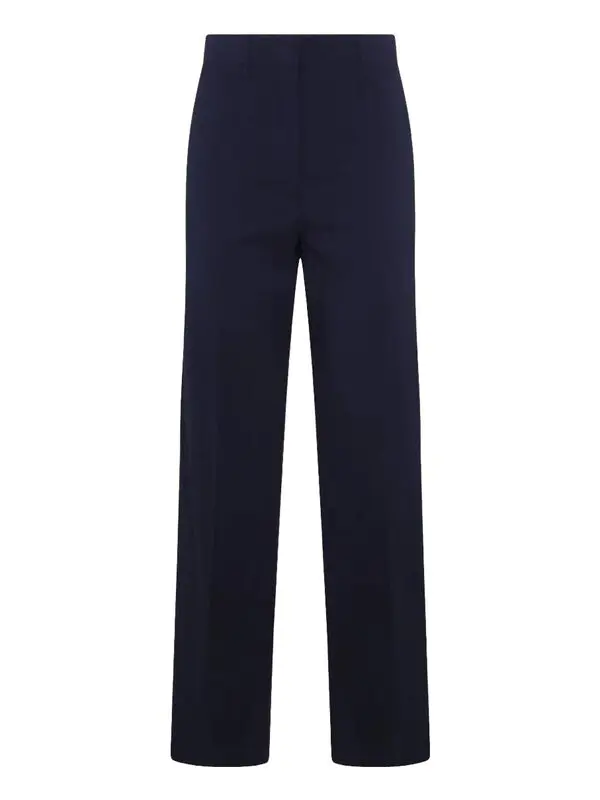 Miu Miu Pantaloni Wool Superfine - Blue