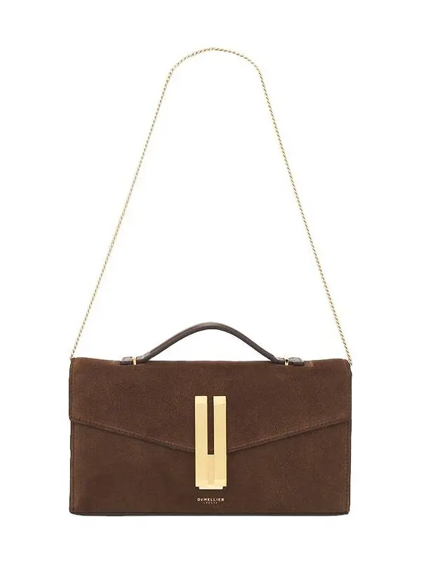 DEMELLIER Vancouver Clutch Handbag - Mocha