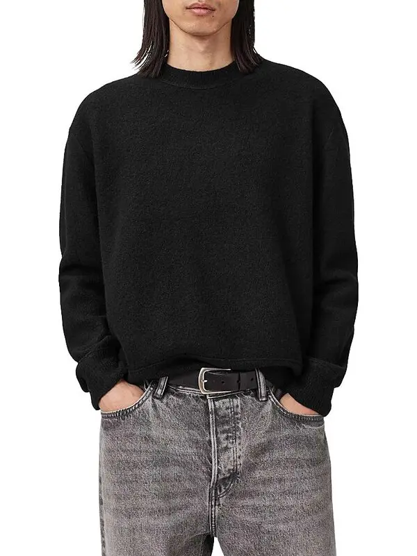 All Saints Marko Crew Sweater - Black