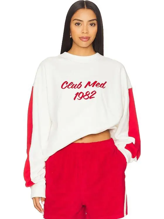 ARAMINTA JAMES Club Med Sweatshirt - Warm White