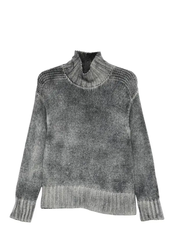 Avant Toi Cashmere Turtle-neck Jumper - Grey